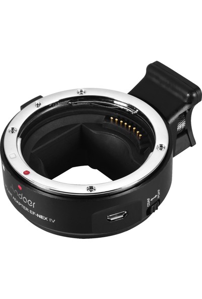 Andoer Ef-Nex Iv Lens Montaj Adaptör Halkası Yüksek (Yurt Dışından) Andoer Ef-Nex Iv Lens Montaj Adaptör Halkası Yüksek (Yurt Dışından)
