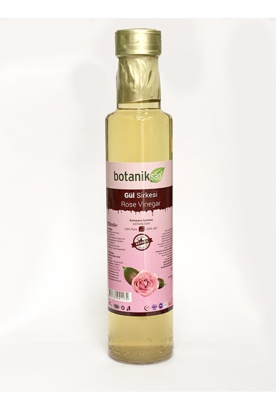 Botaniksan Saf ve Katkısız Gül Sirkesi 250 ml