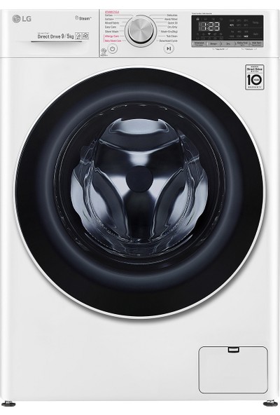 LG F4R5VGW0W 9 Kg Yıkama / 5 Kg Kurutma 1400 Devir Çamaşır Makinesi LG F4R5VGW0W 9 Kg Yıkama / 5 Kg Kurutma 1400 Devir Çamaşır Makinesi