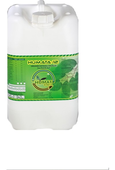 Humata 12 Leonardit Menşeli Humik asit 20 L