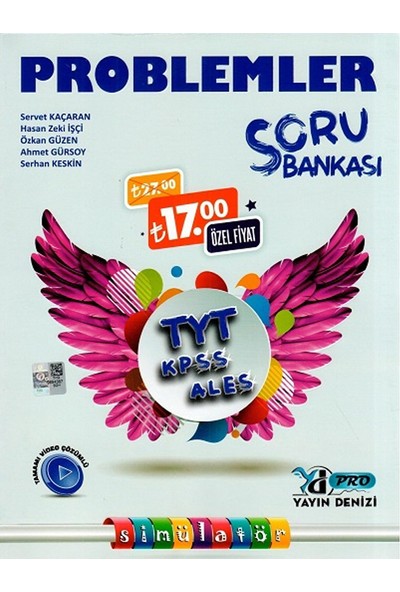 Yayın Denizi Problemler Pro Soru Bankası - Hasan Zeki İşçi Yayın Denizi Problemler Pro Soru Bankası - Hasan Zeki İşçi