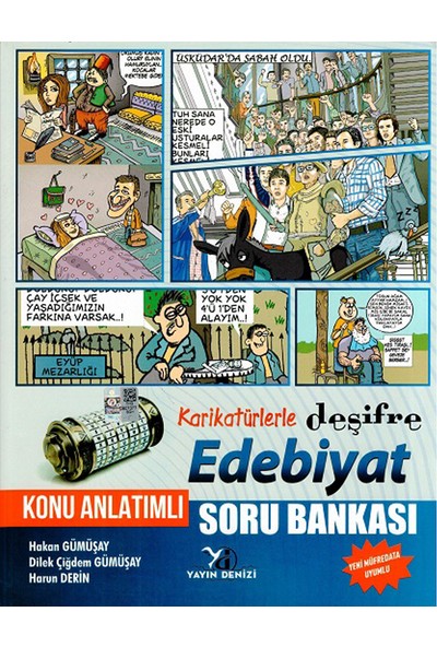 Yayın Denizi Edebiyat Karikatürlerle Deşifre Konu Anlatımlı Soru Bankası - Dilek Çiğdem Gümüşay