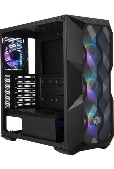 Cooler Master MasterBox TD500 Siyah ARGB 4x120mm Fanlı, Tempered Glass, Kristal Mesh Ön panelli MidTower Kasa (MCB-D500D-KGNN-STU) Cooler Master MasterBox TD500 Siyah ARGB 4x120mm Fanlı, Tempered Glass, Kristal Mesh Ön panelli MidTower Kasa (MCB-D500D-KGNN-STU)