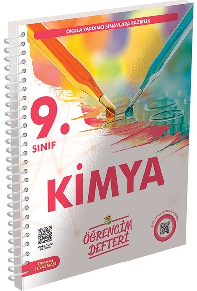 Murat Yayınları Yayınları 9.Sınıf Kimya Öğrencim Defteri