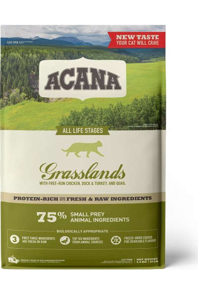 Acana Grasslands Kedi Maması 4.5 kg