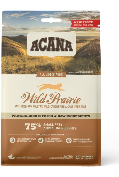 Acana Wild Prairie Kedi Maması 340 gr