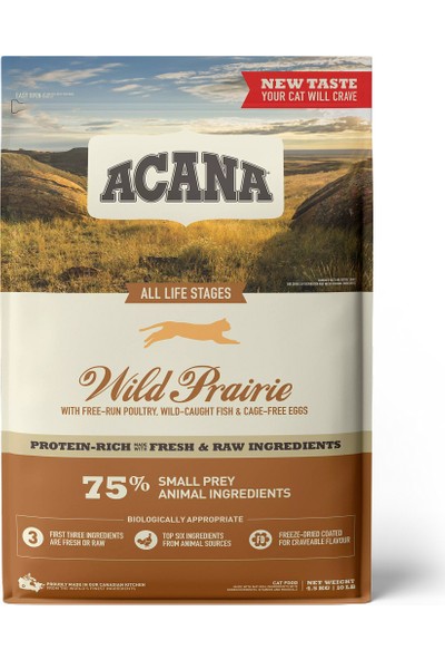 Acana Wild Prairie Kedi Maması 4.5 kg