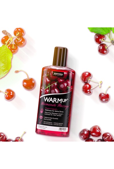 Joy Division Warm Up Kiraz Aromalı Isıtıcı Masaj Jeli 150 ml