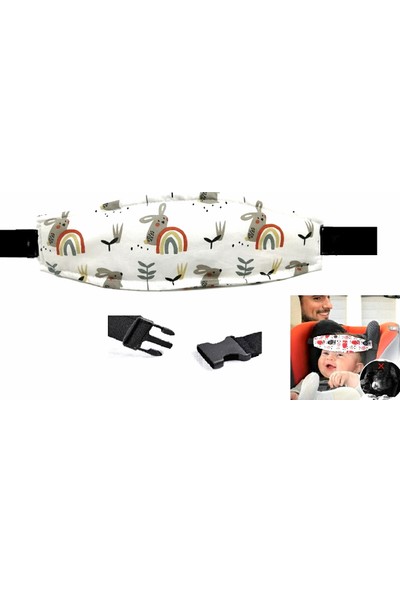 Toys World Oto Koltuğu Baş Desteği Ayarlanabilir Kemerli