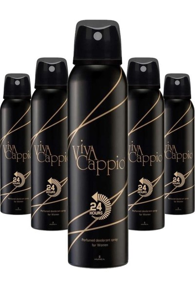 Viva Cappio Bayan Deodorant 150 ml X5