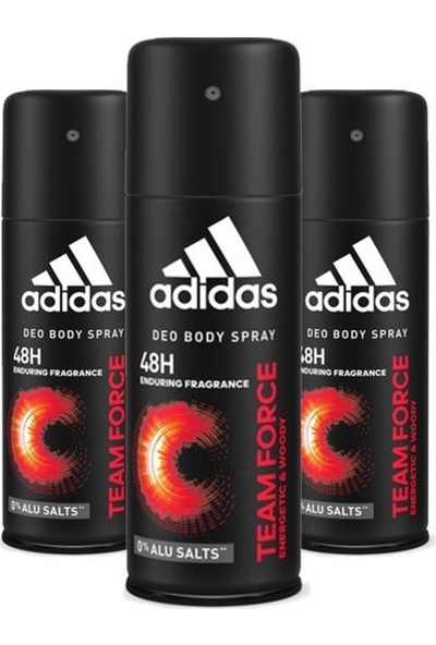adidas Erkek Deodorant Team Force 150 ml X3