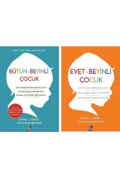 Bütün - Beyinli Çocuk + Evet - Beyinli Çocuk - Daniel J. Siegel 2 Kitap Set Bütün - Beyinli Çocuk + Evet - Beyinli Çocuk - Daniel J. Siegel 2 Kitap Set