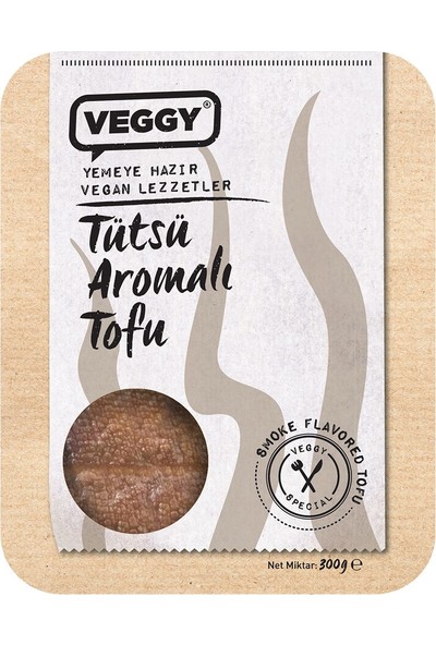 Veggy Tütsü Aromalı Tofu 300 gr Veggy Tütsü Aromalı Tofu 300 gr
