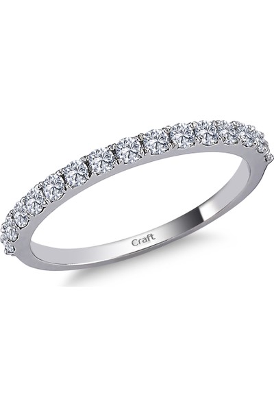 Craft Pırlanta 0.45 Karat Yarımtur Pırlanta Yüzük