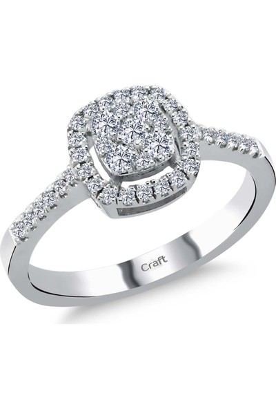 Craft Pırlanta 0.34 Karat Coronet Pırlanta Yüzük Craft Pırlanta 0.34 Karat Coronet Pırlanta Yüzük