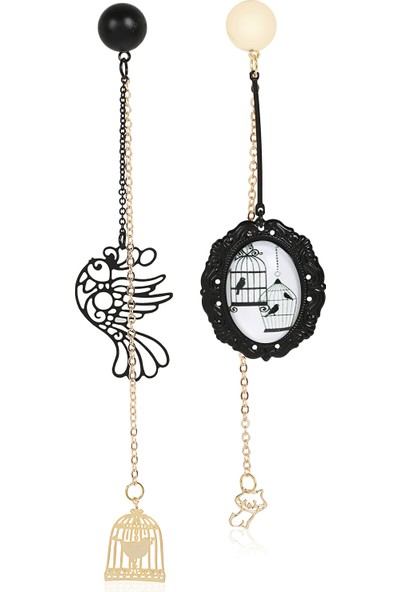 Puppet Takı Anka Kuşu Küpe Puppet Takı Anka Kuşu Küpe