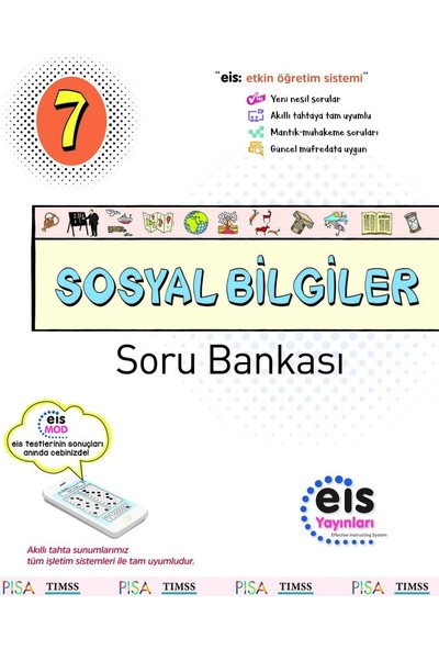 Eis Yayınları 7. Sınıf Sosyal Bilgiler Soru Bankası
