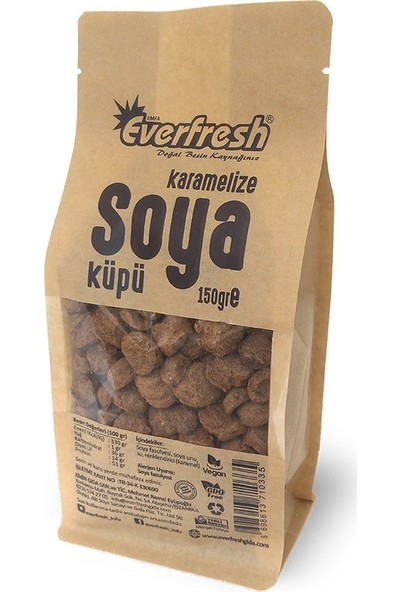 EverFresh Karamelize Soya Küpü 150 gr EverFresh Karamelize Soya Küpü 150 gr
