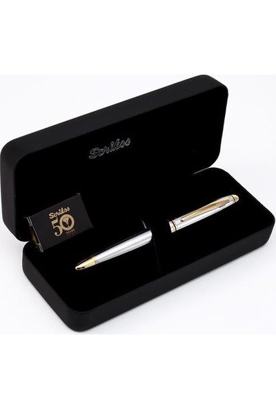 Scrikss İsme Özel Marka Gold Krom Dolma Kalem Scrikss İsme Özel Marka Gold Krom Dolma Kalem