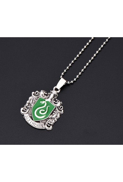 Apptakı Harry Potter Slytherin Kolye