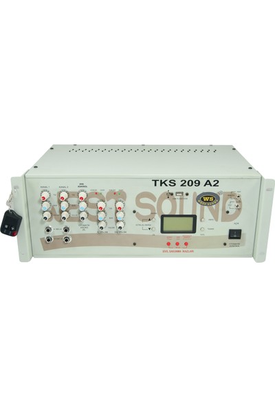 West Sound Tks 209A V2 USB Girişli Anfili Akıllı Okul Zil Saati West Sound Tks 209A V2 USB Girişli Anfili Akıllı Okul Zil Saati