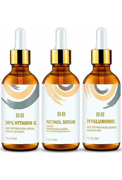 Bb Vitamin C + Hyaluronic Acid + Retinol Serum