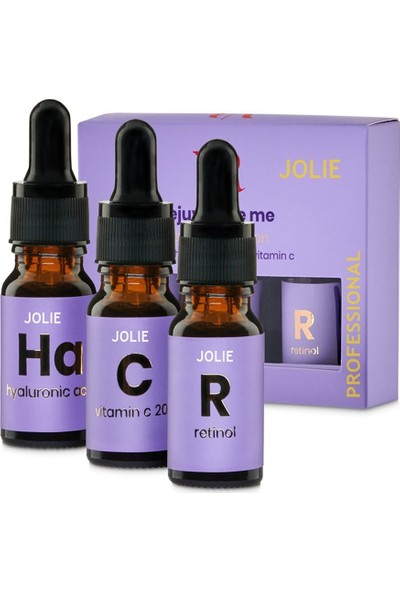 Jolie R + C + H 3'lü Cilt Serum Set 8647554685 JL88