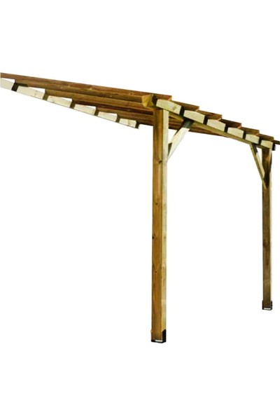 Weblonya Ahşap Çardak Kamelya Bahçe Pergolası 3 mt x 2 mt 2009