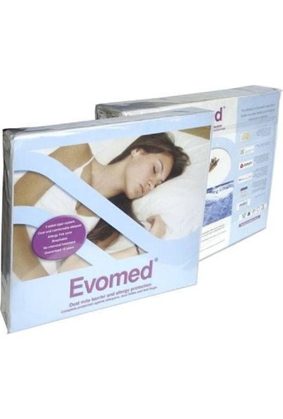 Evomed Tek Kişilik Antialerjik Anti Mite Yatak Kılıf Seti