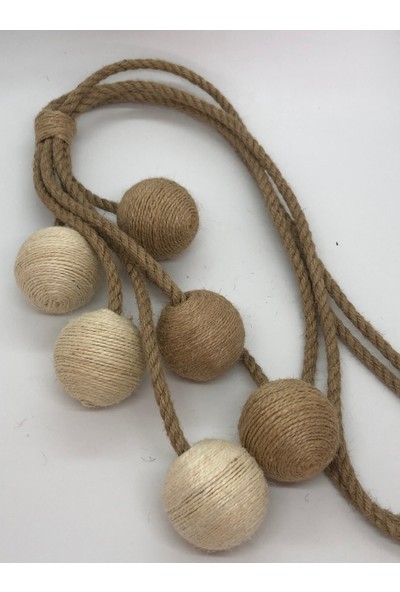 6 Toplu Braçol Krem-Hasır