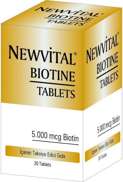 Newvital Biotin 60 Tablet