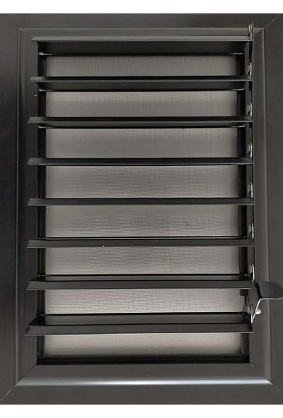 Alüminyum Antrasit Siyah Banyo Wc Panjur