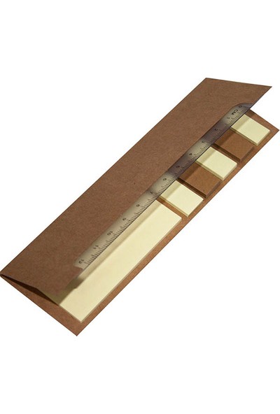 Notyaz Geri Dönüşümlü Cetvelli Bloknot