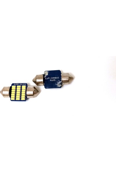 Femex Premium 4014 Chipset 21SMD Sofit LED Ampul 31MM Femex Premium 4014 Chipset 21SMD Sofit LED Ampul 31MM