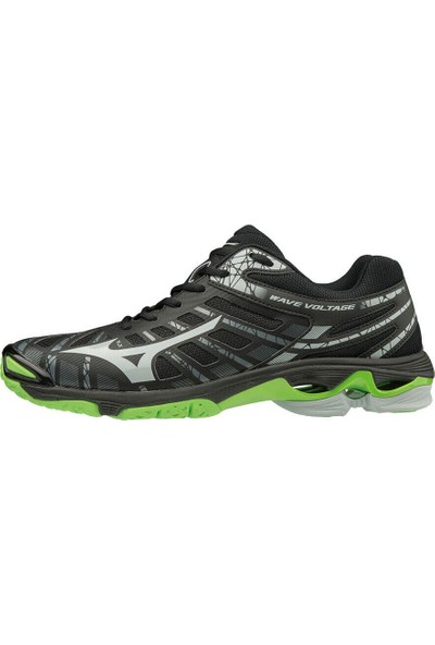 Mizuno Wave Voltage Unisex Voleybol Ayakkabısı Siyah/yeşil Mizuno Wave Voltage Unisex Voleybol Ayakkabısı Siyah/yeşil
