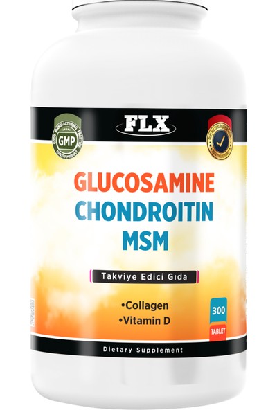 FLX Glucosamine Chondroitin Msm Collagen Vitamin D 300 Tablet FLX Glucosamine Chondroitin Msm Collagen Vitamin D 300 Tablet