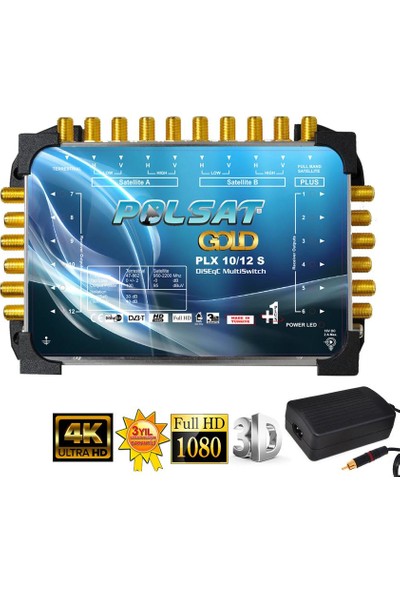 Polsat Uydu Santral 10/12 Sonlu Multiswtich Polsat Uydu Santral 10/12 Sonlu Multiswtich