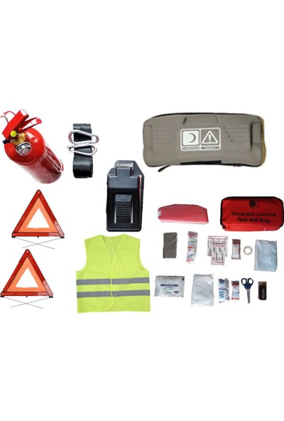 OtoLine Eva Gri Trafik Seti Lüks OtoLine Eva Gri Trafik Seti Lüks