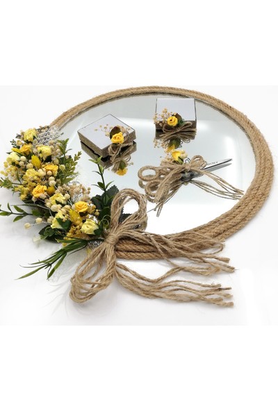 Lora Davet Söz Nişan Yüzük Tepsisi 54061