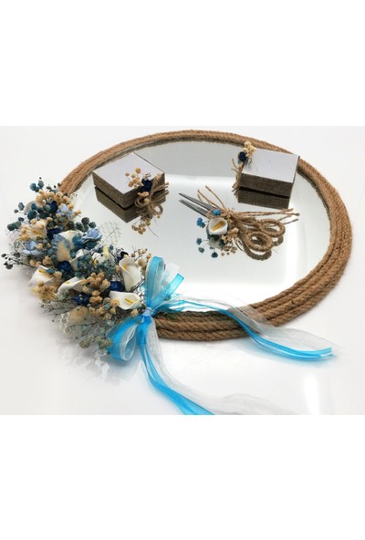 Lora Davet Söz Nişan Yüzük Tepsisi 54063