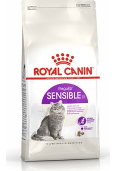 Royal Canin Sensible 33 Sindirim Hassasiyetli Kediler İçin Kuru Mama 4 kg Royal Canin Sensible 33 Sindirim Hassasiyetli Kediler İçin Kuru Mama 4 kg