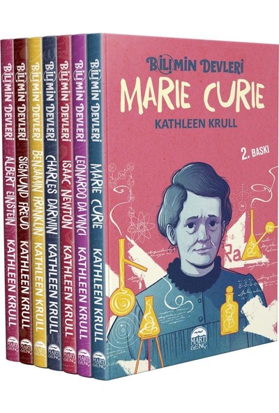 Martı Bilimin Devleri Seti 7 Kitap - Kathleen Krull