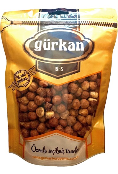 Gürkan Kuruyemiş Çiğ Fındık 400 gr