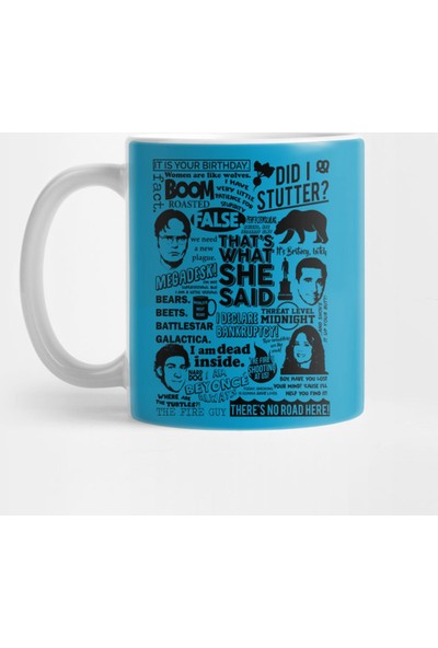 Fizello The Office Quotes Kupa Bardak