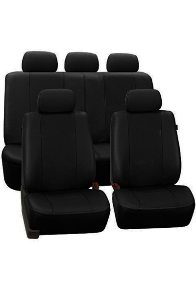 Fast Car Bipper Oto Koltuk Kılıfı Arka 2+1 Koltuk Modeli Siyah