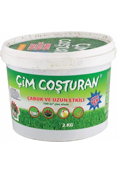 Çim Coşturan Granüllü Çim Gübresi 2 kg