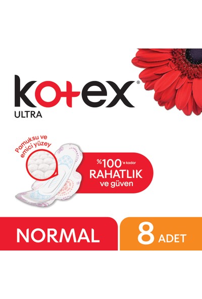 Kotex Ultra Normal Ped 8'li