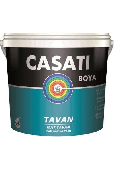 Casati Tavan Boyası 17,5kg.beyaz Casati Casati Tavan Boyası 17,5kg.beyaz Casati