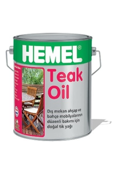 Hemel Teak Oil 0,75 lt - Tik Yağı Hemel Teak Oil 0,75 lt - Tik Yağı