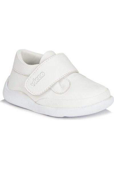 Vicco Shot Rahat Kalıp Unisex İlk Adım Beyaz Günlük Ayakkabı